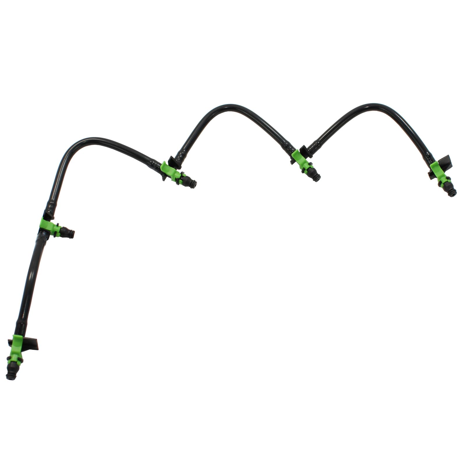 BIAREN Fuel Injector Leak Return Pipe Overflow Hose Pipe For Ford Focus ...