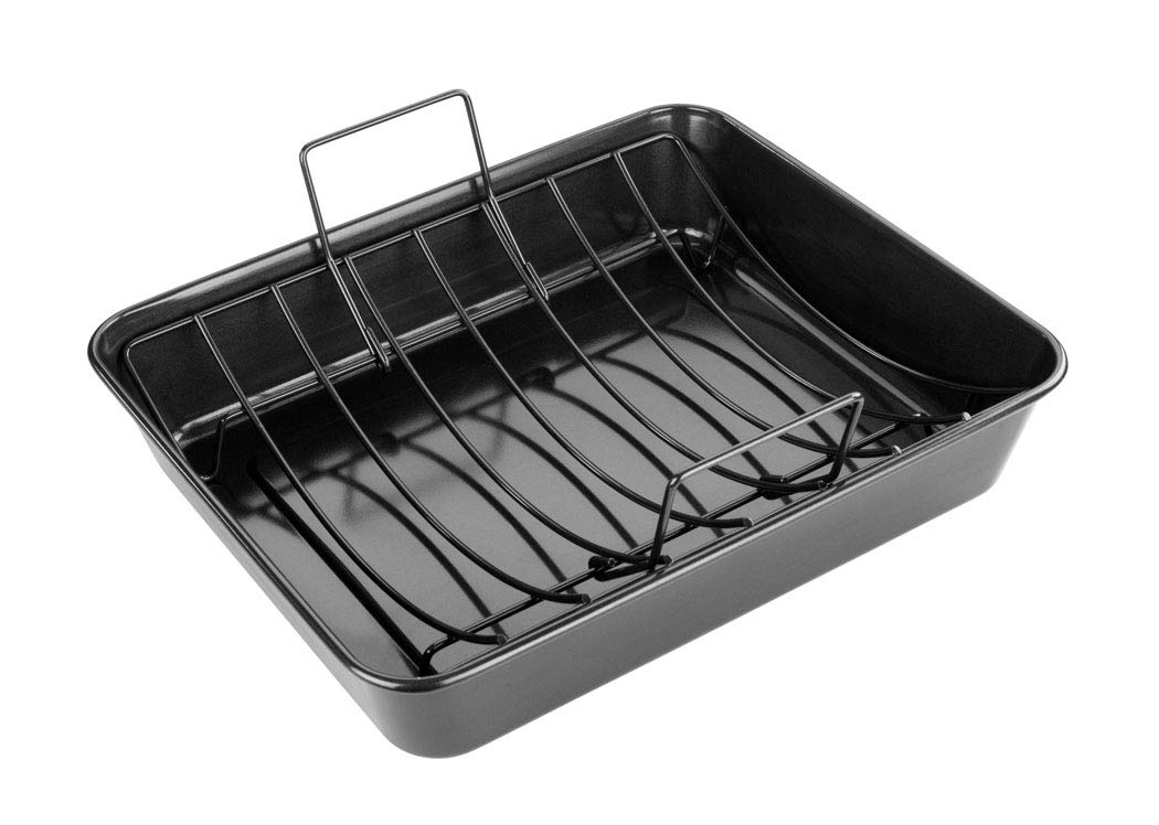 Tala Non Stick Extra Large Roasting Tray with rack Measuring 38 x 32cm