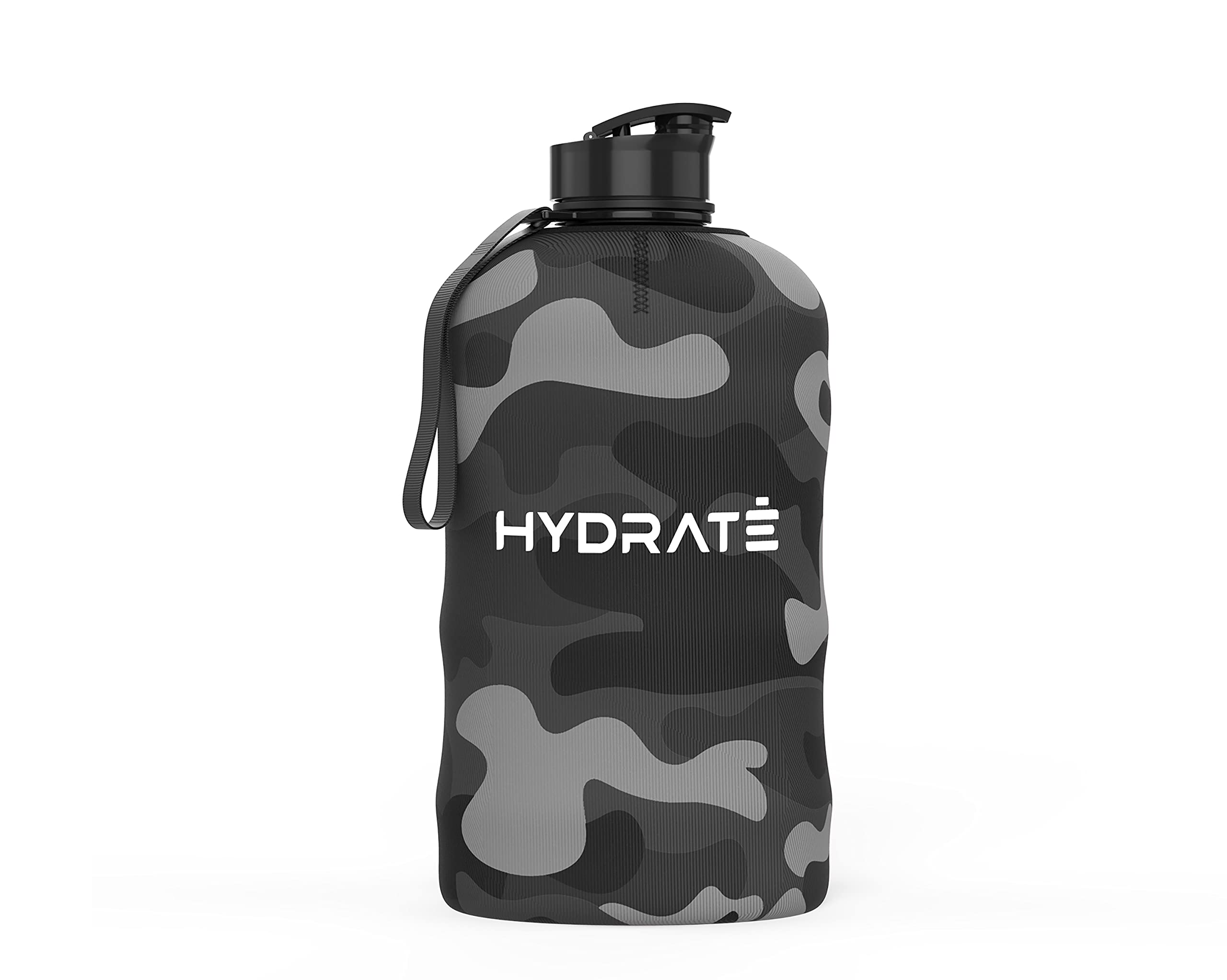 HYDRATE Black Camo Protective Sleeve Accessory for XL Jug 1300ml ...