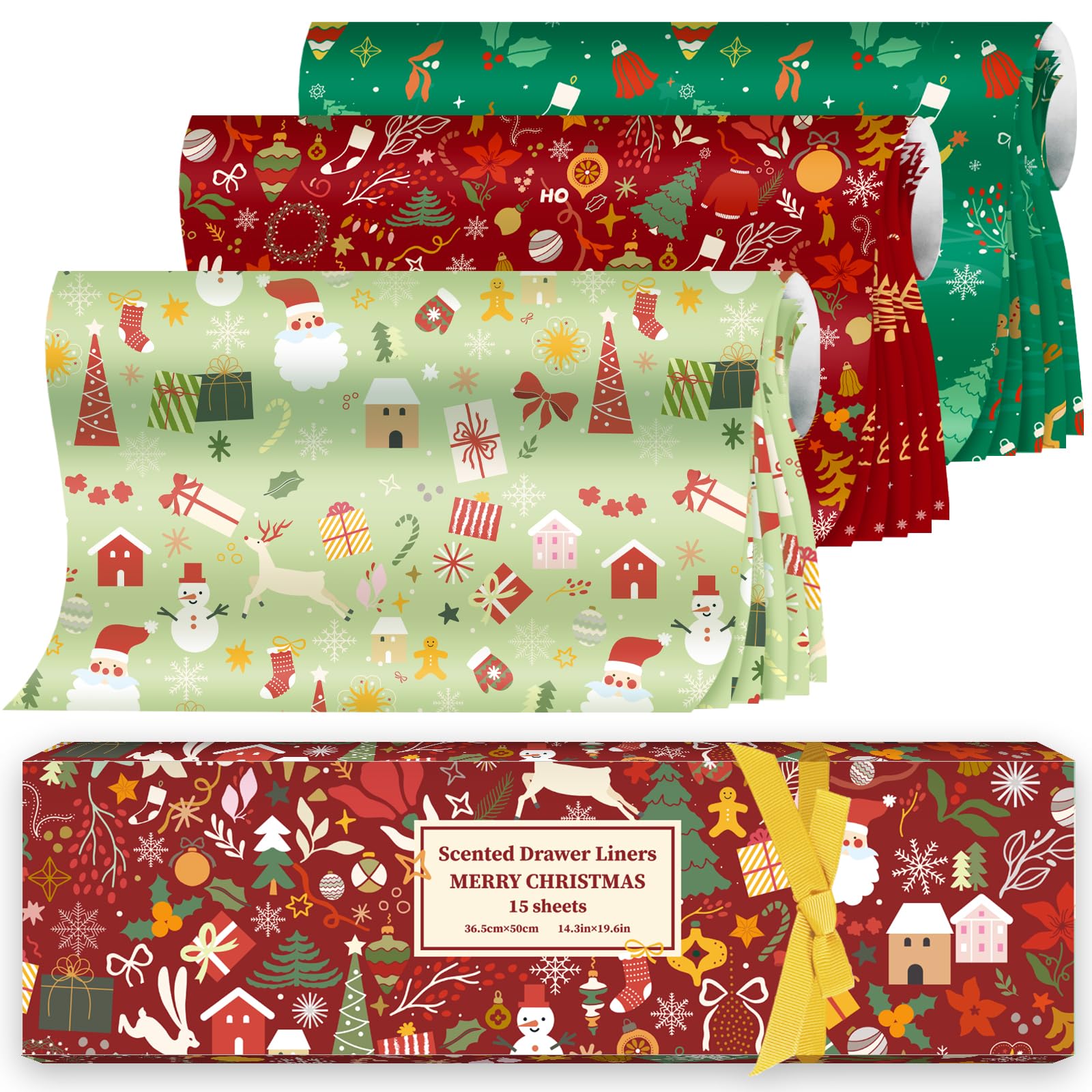 Scent-Hi Scented Drawer Liners, Scented Drawer Liners Linen Scent Paper ...