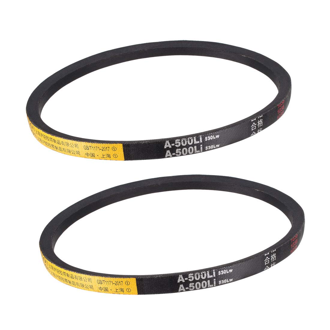 sourcing map A450 V-Belts 450mm Inner Girth 13mm Top Width 8mm ...