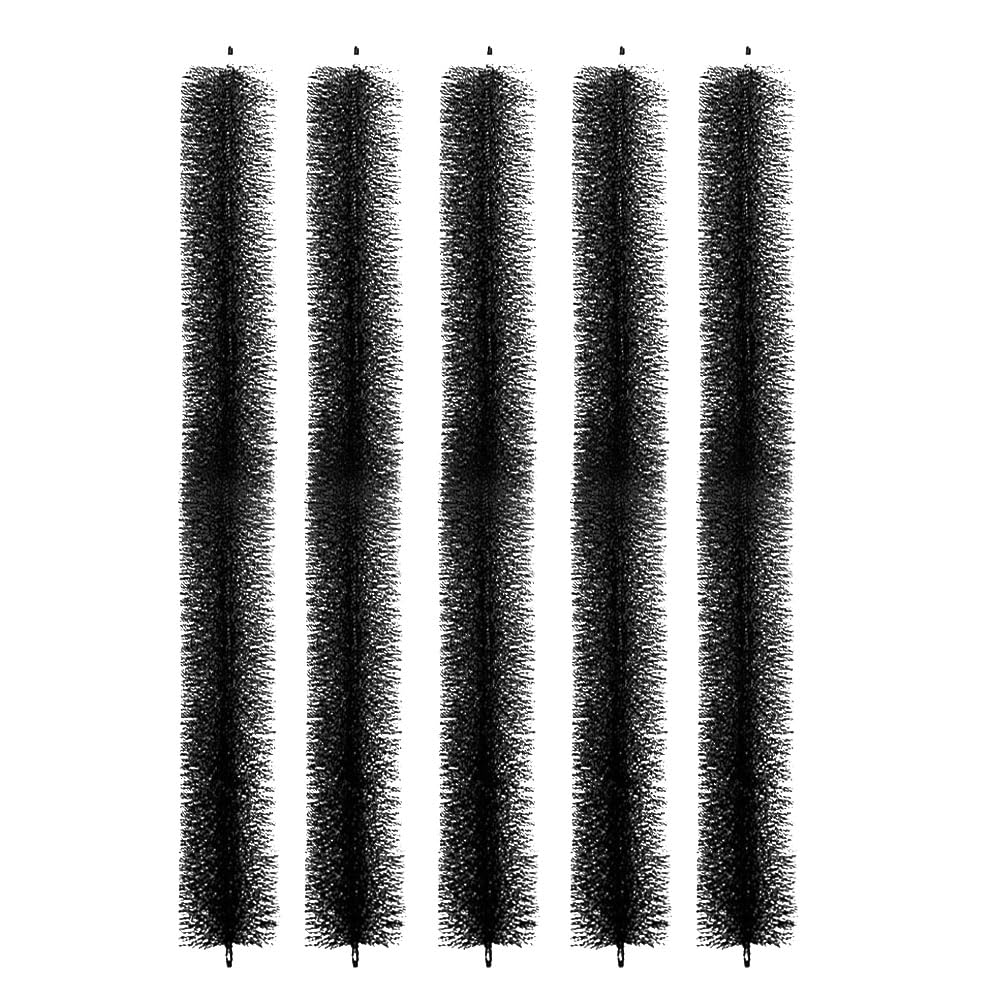 5 Pack Gutter Brush Guard System - 600x100mm - Secure Brush in Gutter ...