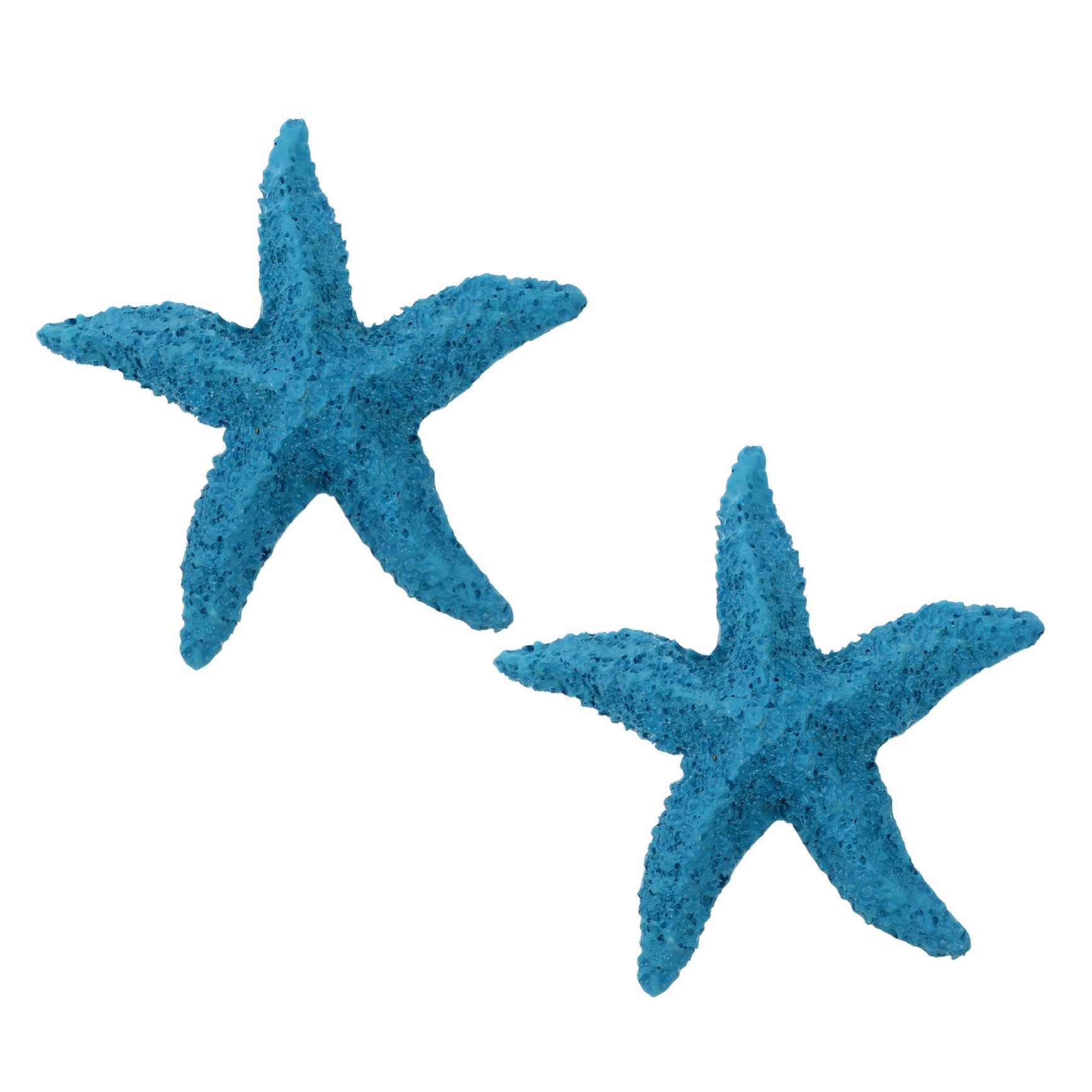 2pcs five finger starfish nautical ornaments marine animals figures ...