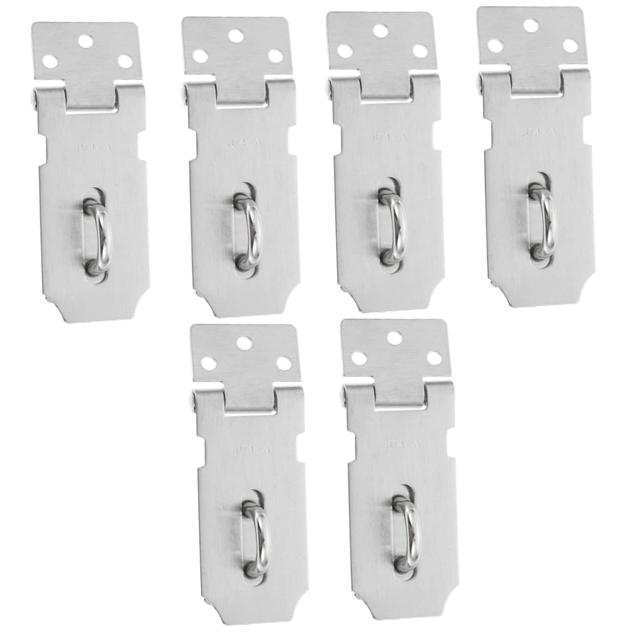 Sets Stainless Steel Buckle Window Locks Heavy Duty Hasp Padlocks Gate ...