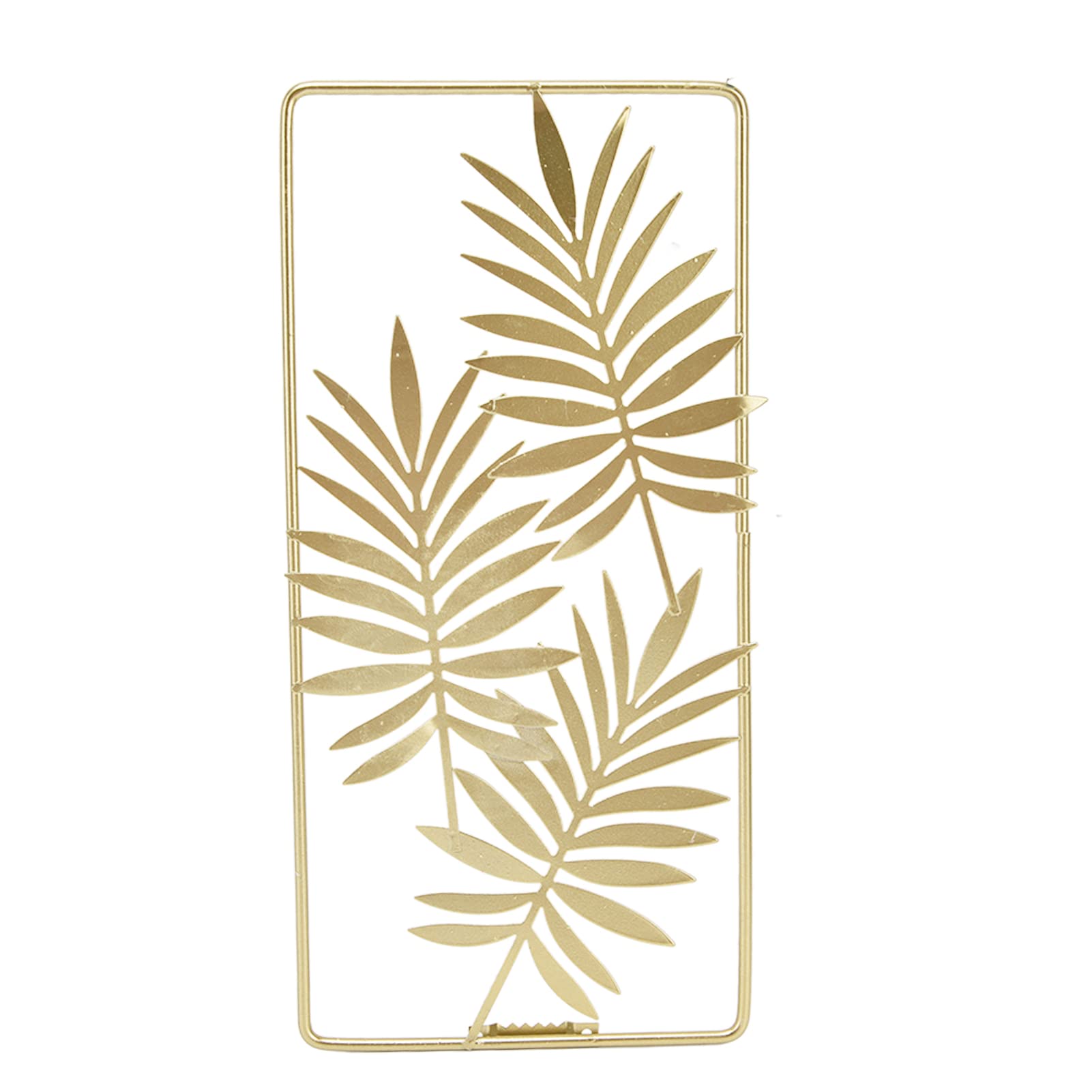 Gold Wall Art Gold Leaf Wall Decor, gold metal wall art Rectangular ...