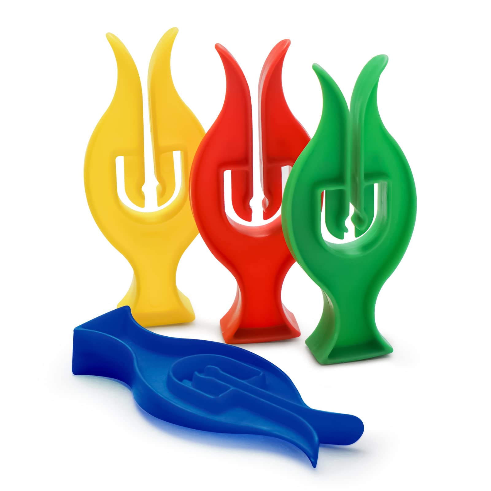 Pack of 100 Heavy Duty Plastic Tulip Clothes Pegs for Washing Line with ...