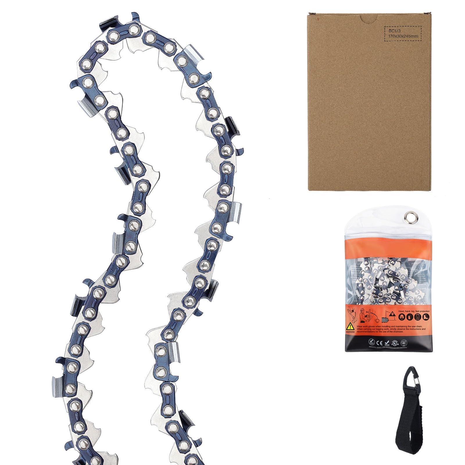18 inch Chainsaw Chain .325" Pitch 72 Drive Links .058" Gauge, Saw ...