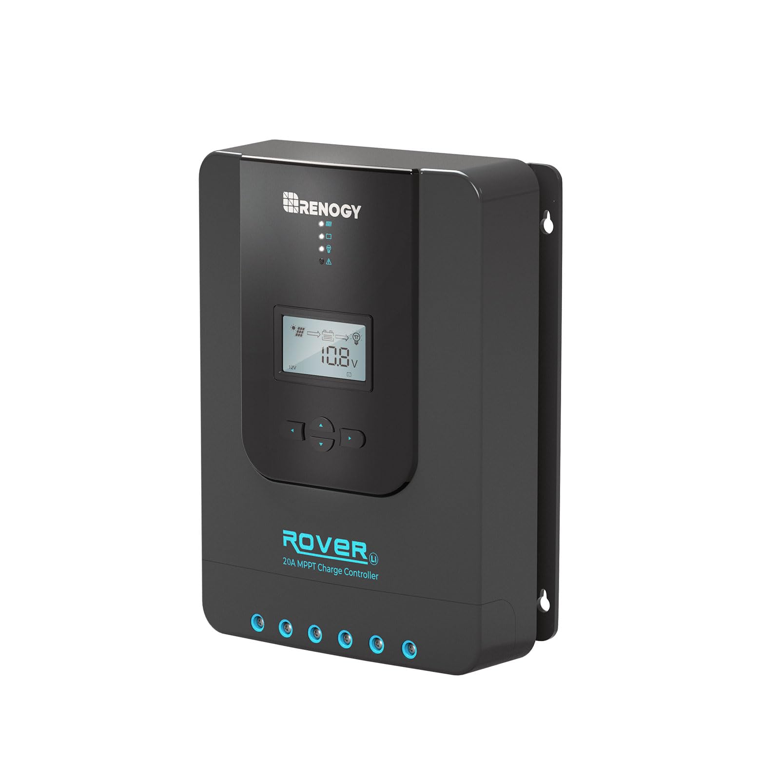 Renogy MPPT Charge Controller 20A, 12V/24V DC 20 Amp Input MPPT Charge ...