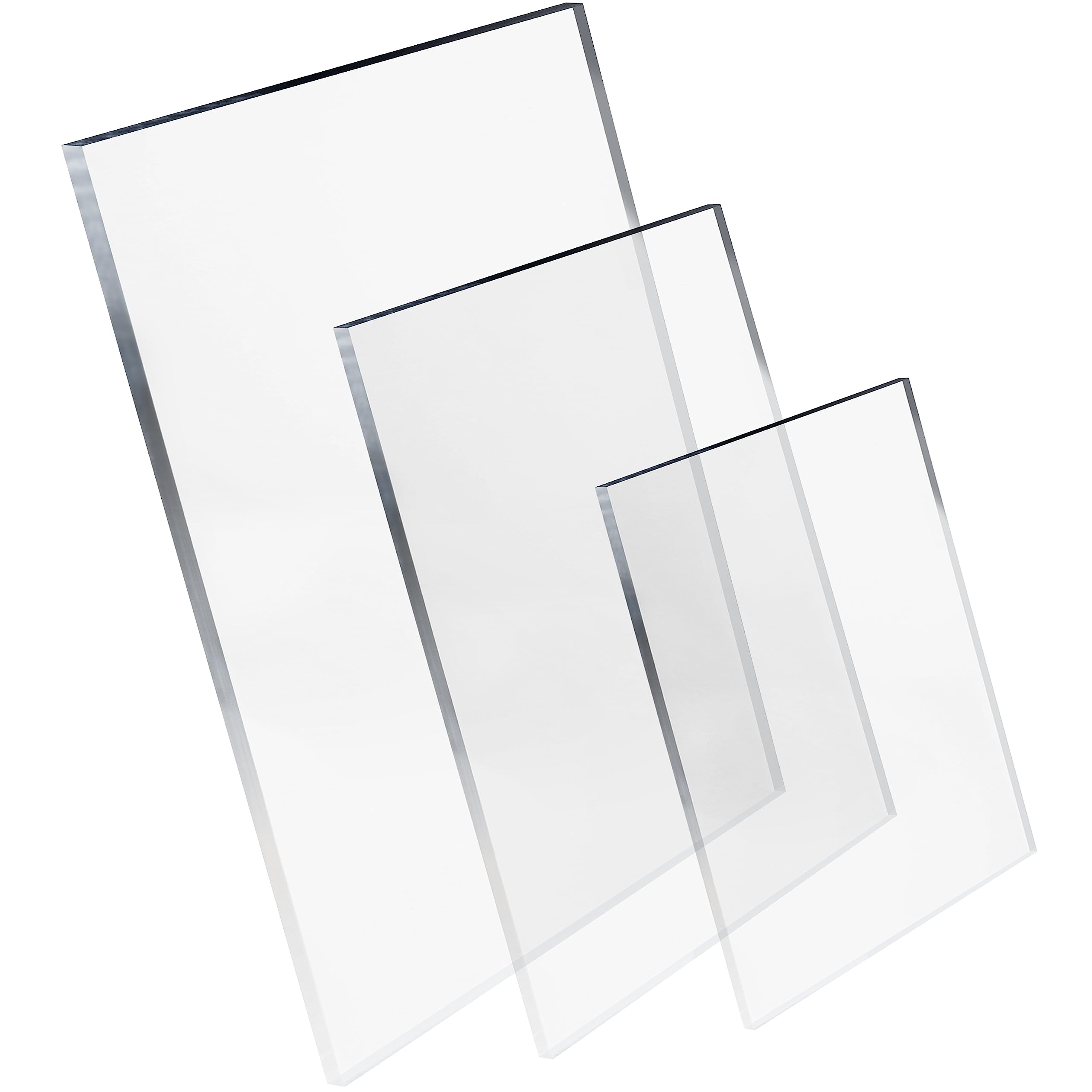 Pixly® Crystal Clear Acrylic Perspex Plastic Sheet | Transparent | A5 ...