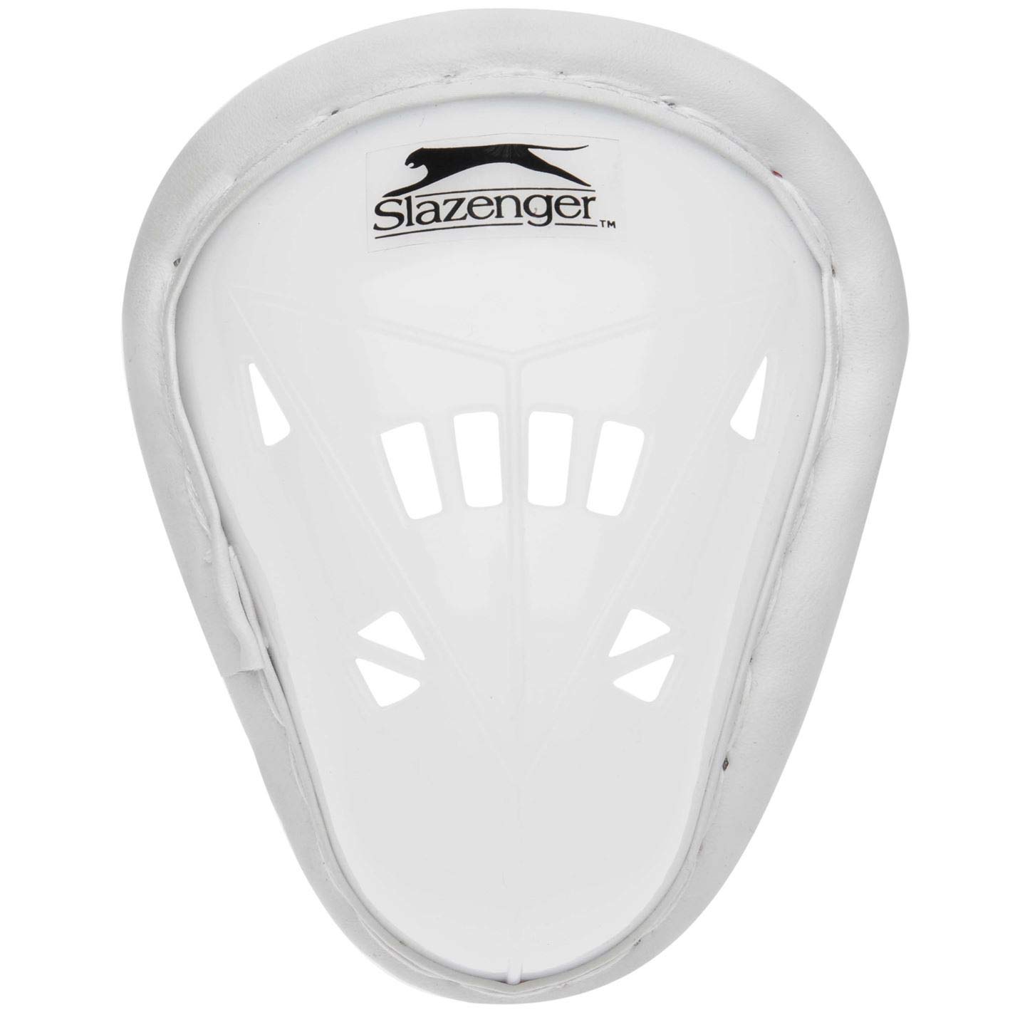 Slazenger Unisex Classic Abdo Guard White Mens