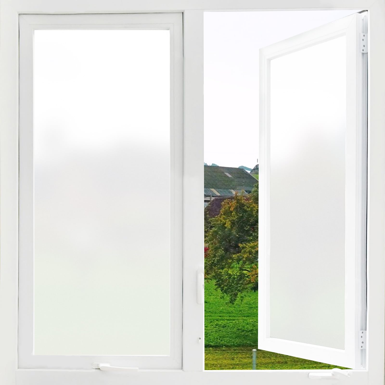 Window Film Privacy - Frosted Privacy Film for Glass Windows, Opaque ...