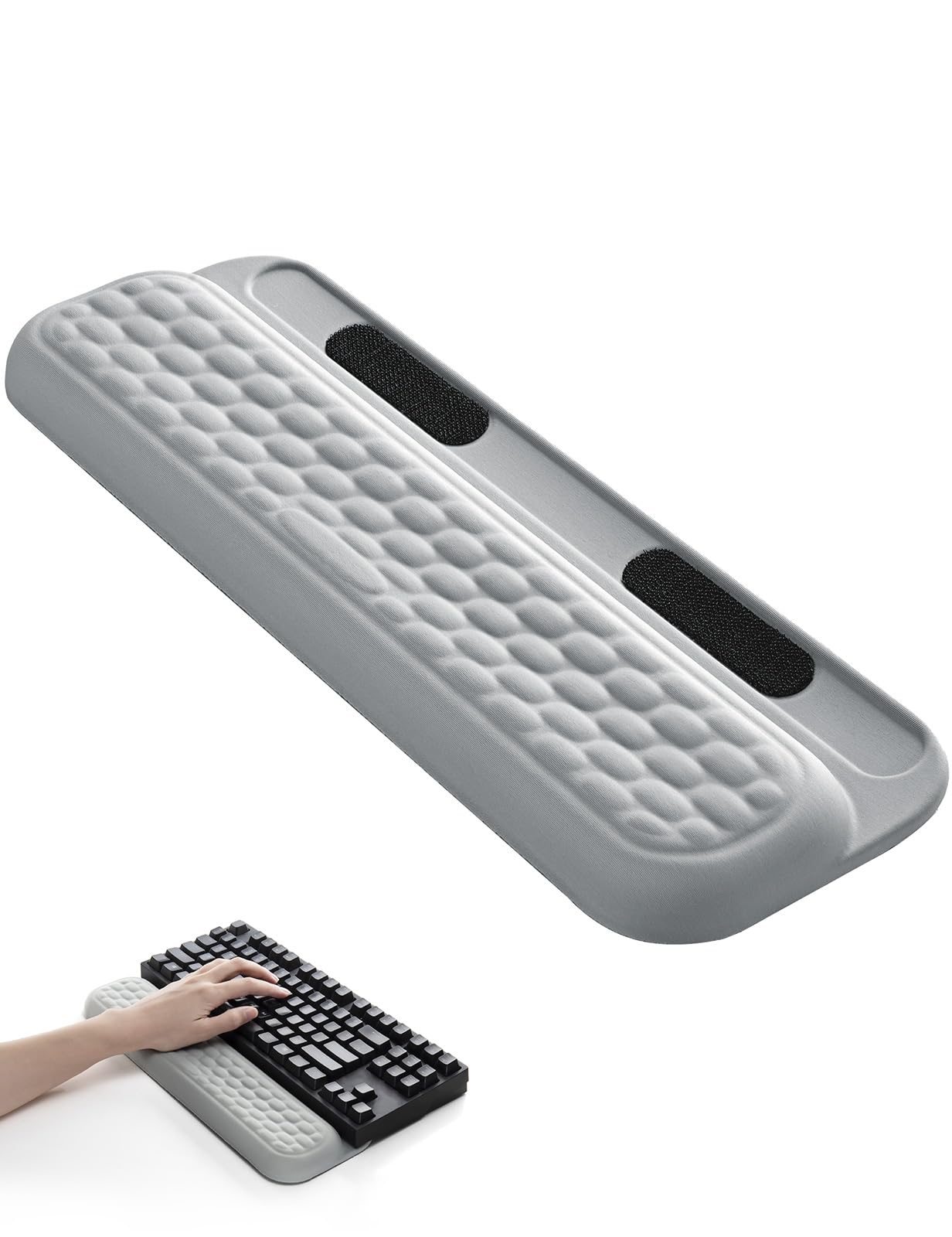 Vaydeer Keyboard Wrist Rest with Stickers, 60%-75% Mechanical Keyboard ...